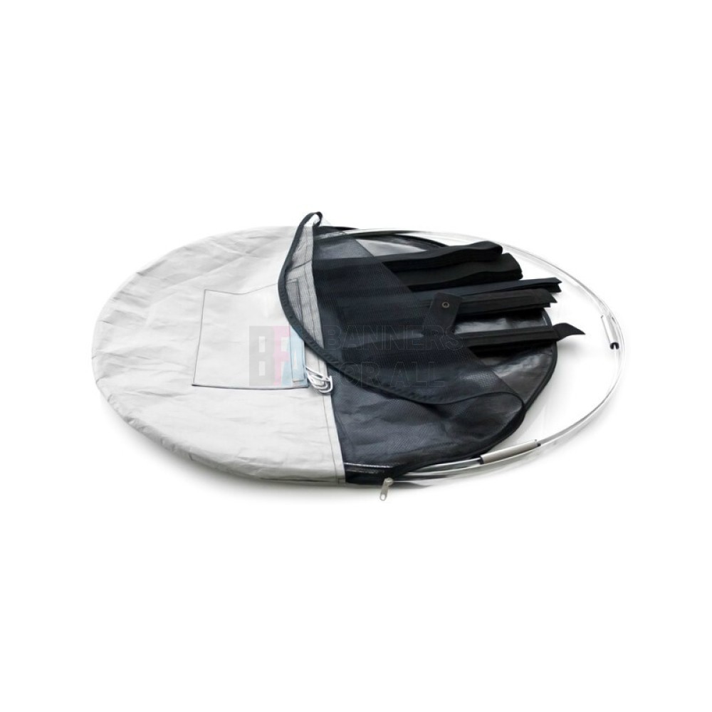Horizontal (Oval) Pop Up Banner Frame: Small | Banners For All
