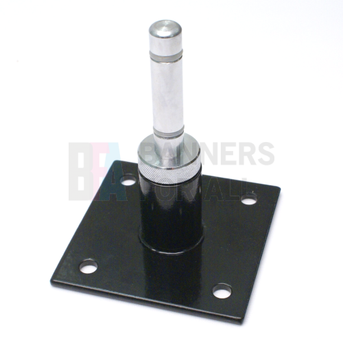 90° Flag Pole Bracket with Rotating Spindle | Fixed Mounts | Banners ...
