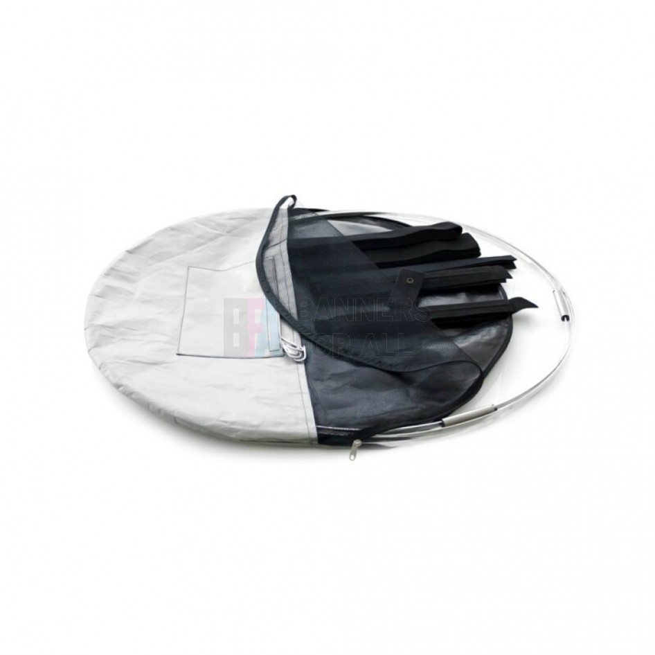 Horizontal (Oval) Pop Up Banner Frame: Large | Banners For All