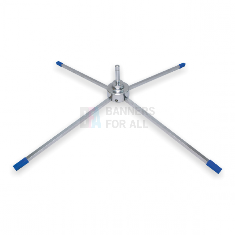 3.2KG Folding Cross Base | Flying Banner Base | Banners For All